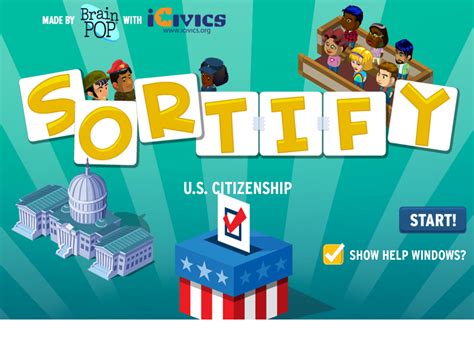 BrainPOP ICivics Team Up For A Special Sortify BrainPOP Educators