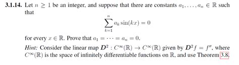 solved 3 1 14 let n 〉 1 be an integer and suppose that
