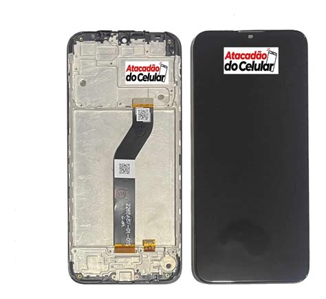 Display Touch Moto G8 Power Lite Xt2055 Aro Frete grátis