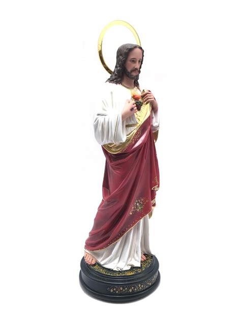 Imagem Sagrado Coração de Jesus Elegance Resina 30 Cm