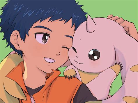 Digi on Twitter RT FENG EFU ジェンリャとテリアモン 色が塗れませぬ デジモン Digimon