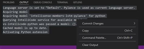 sorry something went wrong activating intellicode support for python please check the python