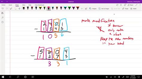 binary subtraction youtube
