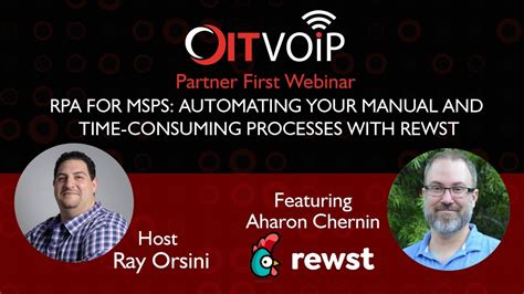 partner first rpa for msps automating your manual and time consuming processes with rewst