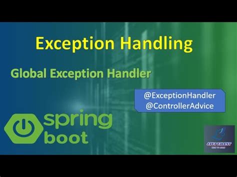 Springboot Exception Handling Global Exception Handler