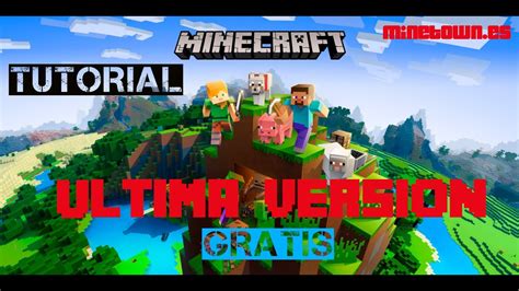 Como Descargar E Instalar Minecraft Para Pc Ultima