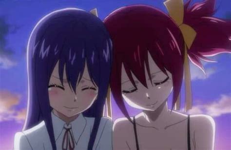 Wendy And Chelia Wendy And Chelia Fairy Tail Fairy Tail Anime