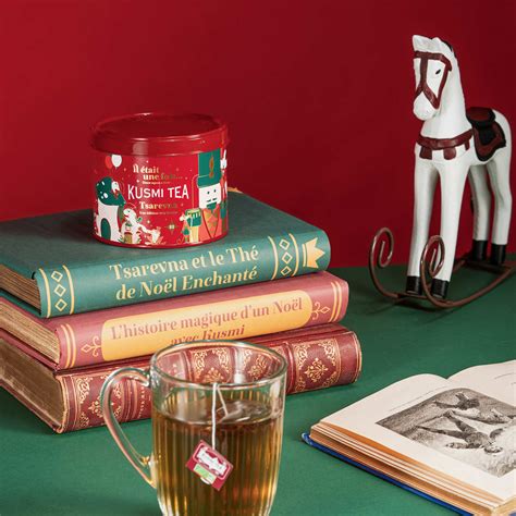 Thé noir de Noël Tsarevna bio Boîte vrac métal Il était une fois