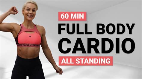 60 MIN STANDING CARDIO WORKOUT No Equipment Extra Sweaty Circuit