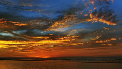 Natureza P R Do Sol Hd Papel De Parede
