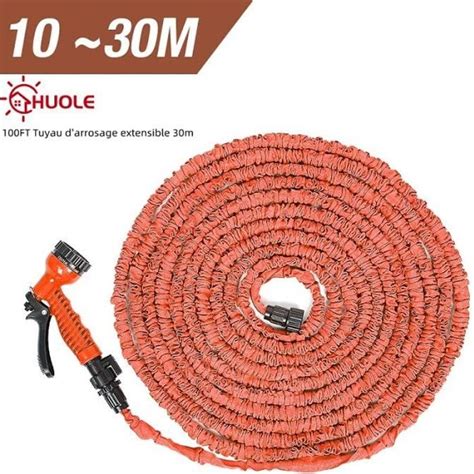 Huole Ft Tuyau De Jardin Tuyau D Arrosage Extensible M Avec