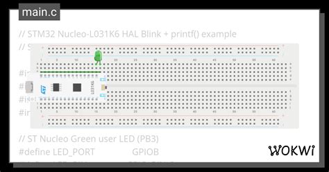 St Nucleo L Hal Starter Wokwi Esp Stm Arduino Simulator