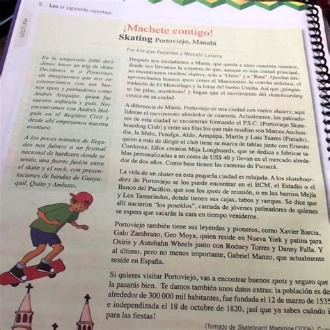 En Parejas Identificamos Las Ideas Principales En Cada Parte Del