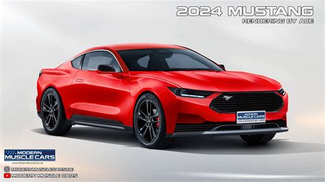 2024 Ford Mustang Rendering Gives Us First Look At The Next Gen Muscle