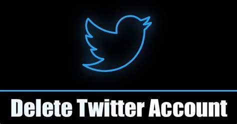 How To Deactivate Or Delete Your Twitter Account In