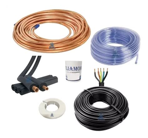 Kit Instalacion Aire Acondicionado Caños 1 4 Y 3 8 X3 Metros