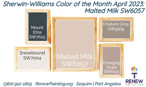 Malted Milk April 2023 Sherwin Williams Color Of The Month Renew