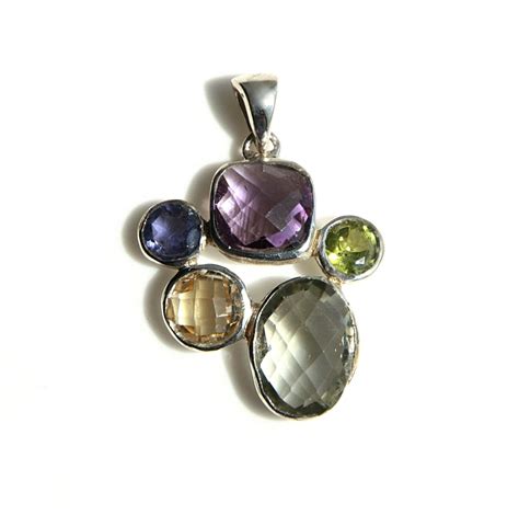 Hanger Met Natuurstenen Zilver Webwinkeljuwelier Nl