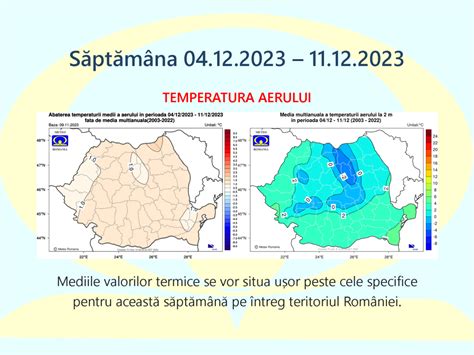 Cum arată prognoza meteo pentru luna decembrie 2023 Jurnalul National