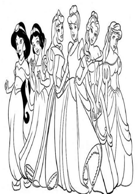 Dibujos Para Colorear Princesas Dibujosparacolorear Eu