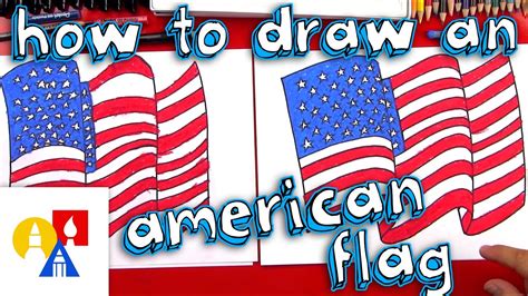 How To Draw The American Flag YouTube