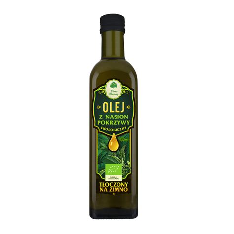 Olej z Nasion Pokrzywy tłoczony na zimno 100 ml U Myśliwych