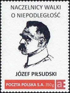 Francobolli Commanders of the fight for independence Józef Piłsudski