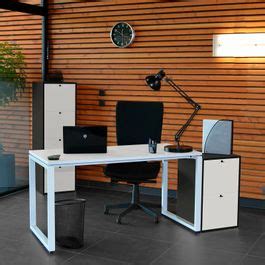 Bureau droit MT1 Elégance L120 x P67 x H75 cm pieds blancs