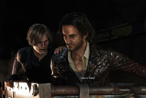 Luis Serra And Leon Kennedy In Resident Evil Remake
