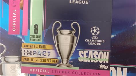 CHAMPIONS LEAGUE 23 24 CAJA DE 50 Sobres YouTube