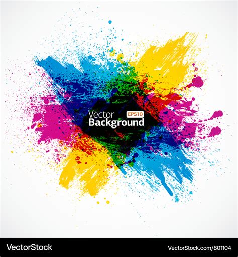 Cmyk Background Royalty Free Vector Image VectorStock