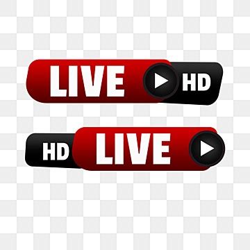 Live Streaming Clipart Png Images Red Banner Live Streaming Hd Live