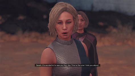 Starfield Space Marriage With Sarah Morgan Aja And Sarahs Mom Abigail Commitment Quest