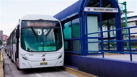 Feriado en Quito Estos son los horarios del Trolebús y Ecovía por