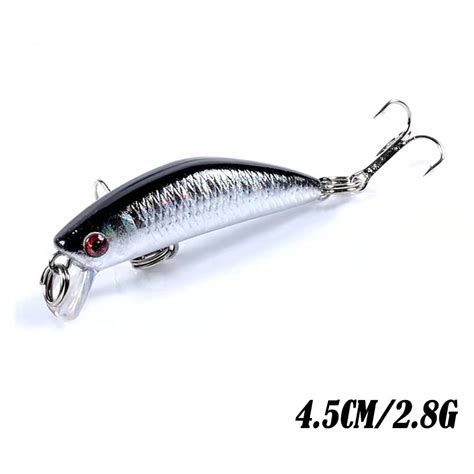 Isca De Pesca 4 5cm 5cm 6cm 6 5cm 7g 10g 15g 20g VIB Dura Metálica 3D