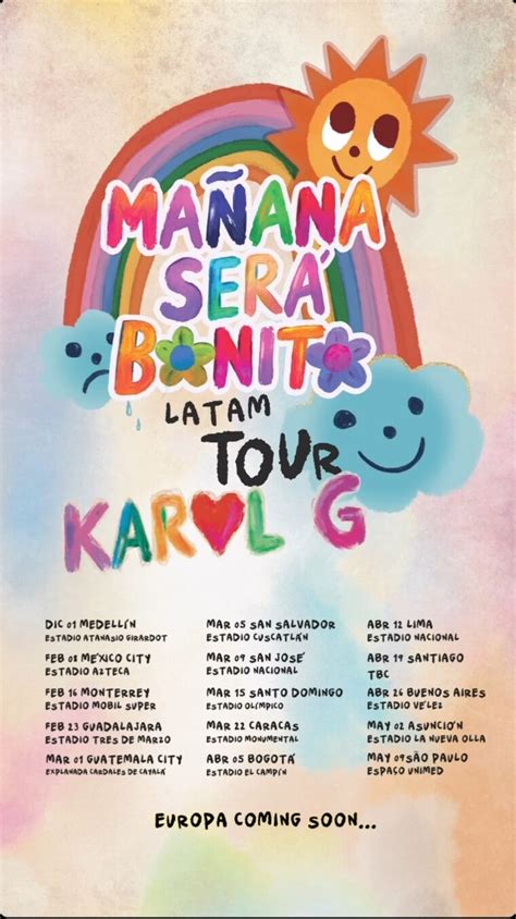 Karol G Se Presentar En Venezuela Como Parte De Su Tour Ma Ana Ser