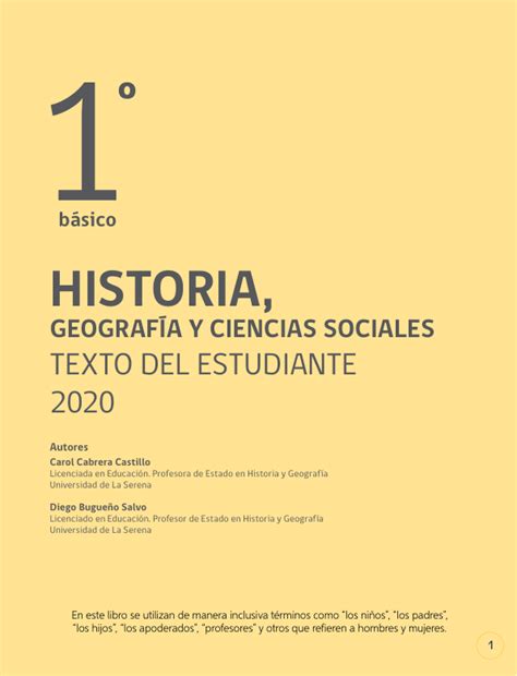 ᐉᐉ Libro de Historia 1 Básico 2025 Mineduc