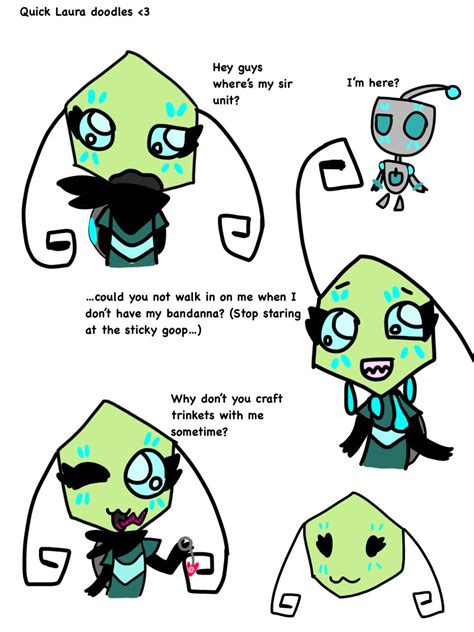 Laura Doodles Invader Zim FanCharacters Fan Art 44436863 Fanpop