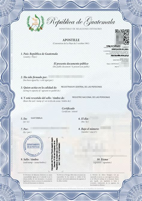 Apostilla De Documentos Guatemala Image To U