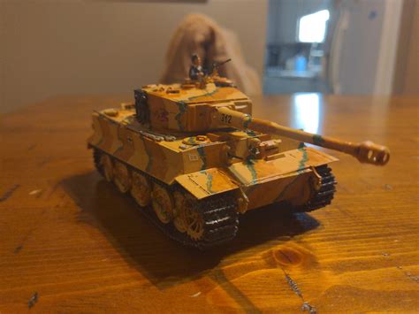 German Tiger I Late Production Tank Plastic Model Military Vehicle