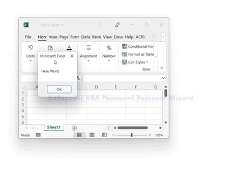 How To Remove VBA Code Password In Excel Macro Project