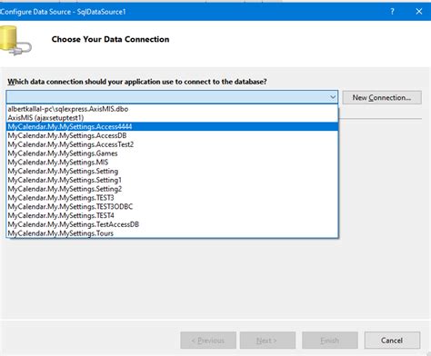 Visual Studio Crashes When Adding Sqldatasource Using Any Ms