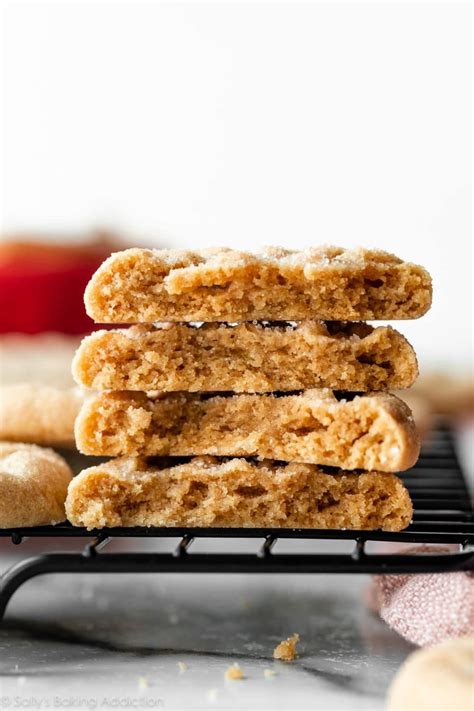Soft Thick Peanut Butter Cookies Recipe Sally S Baking Addiction
