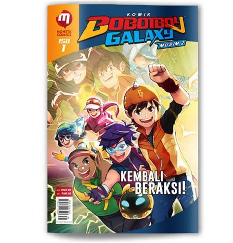 Komik BoBoiBoy Galaxy Musim 2 Isu 1 KEMBALI BERAKSI Lazada Indonesia