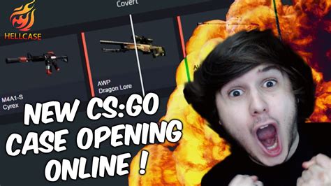 HELLCASE NEW CS GO CASE OPENING ONLINE YouTube