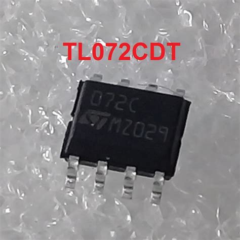 SMD 072 TL072 NJM072 SOP 8 Low Noise JFET Dual Operational Amplifiers