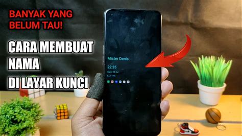3 Cara Membuat Nama Di Layar Kunci HP Oppo