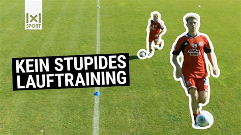 Ausdauertraining mit Ball damits mehr Spaß macht Fußballübung zur