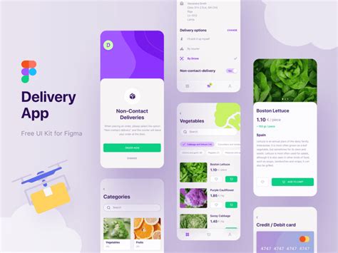 Figma Restaurant Template Free