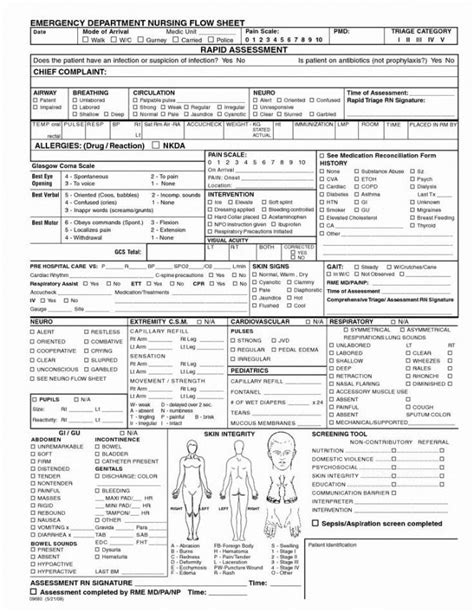 Costum Nursing Head To Toe Assessment Template Doc Sample Nursing